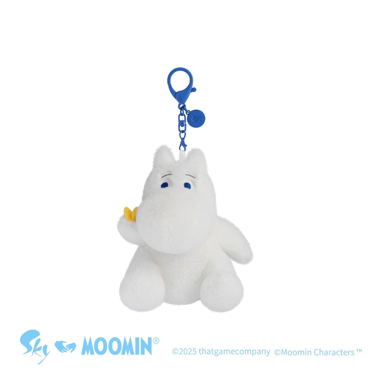 Sky x Moomin Plush Keychain Charm – thatskyshop