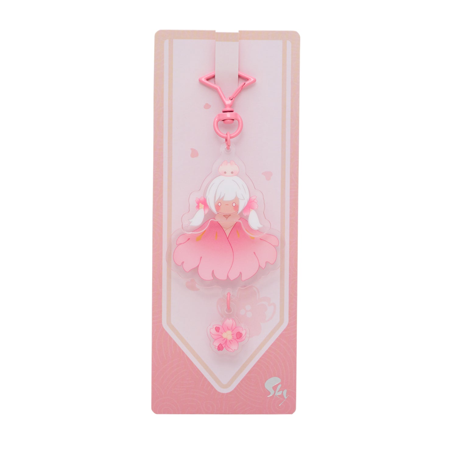 Sky Acrylic Wobbly Keychain - Cherry Blossom – thatskyshop