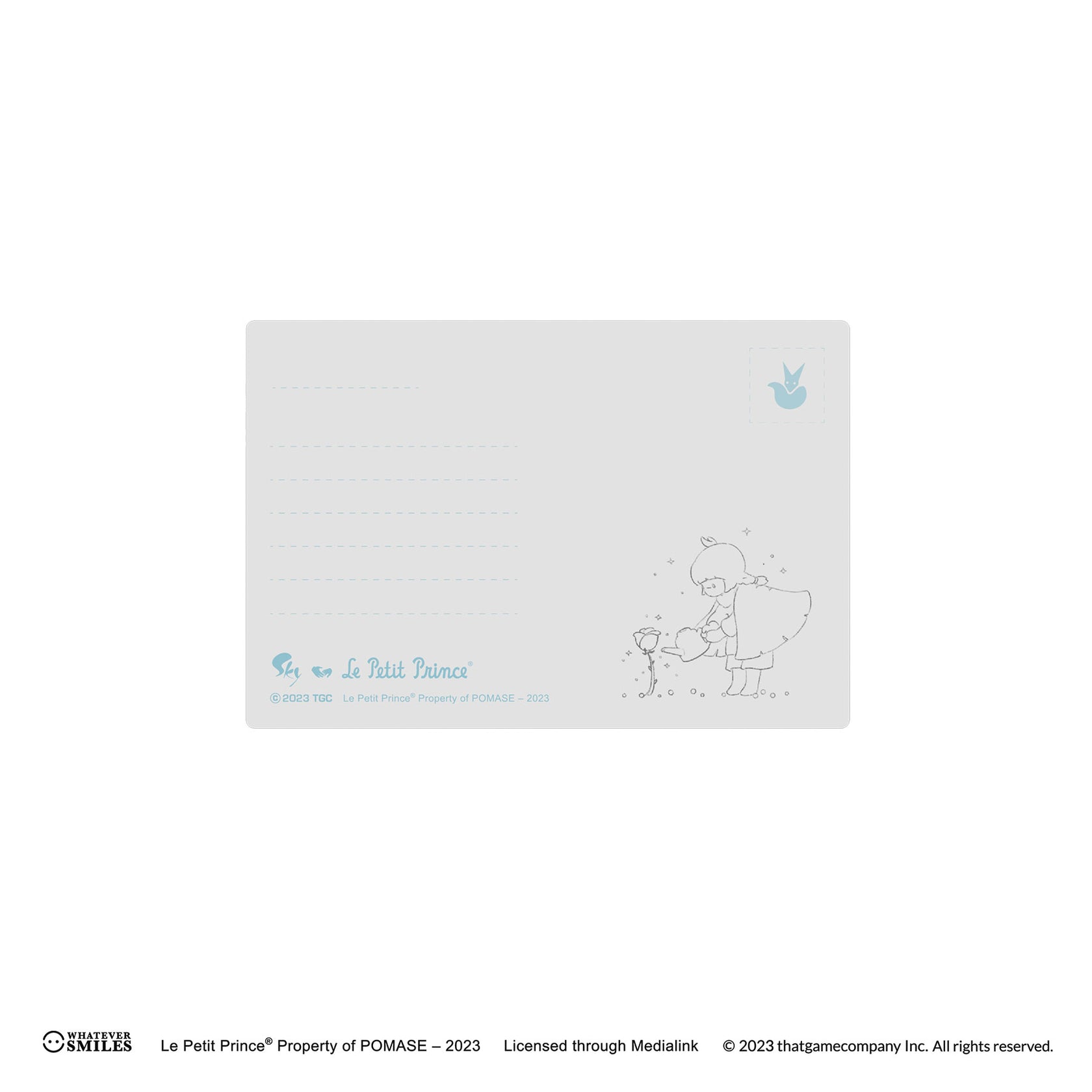 Sky x Le Petit Prince Lenticular Postcard - Starlight Desert – thatskyshop